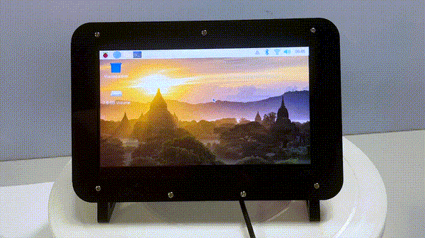 OSOYOO 7 Inch DSI Touch Screen LCD Display 800x480 for Raspberry Pi 5/