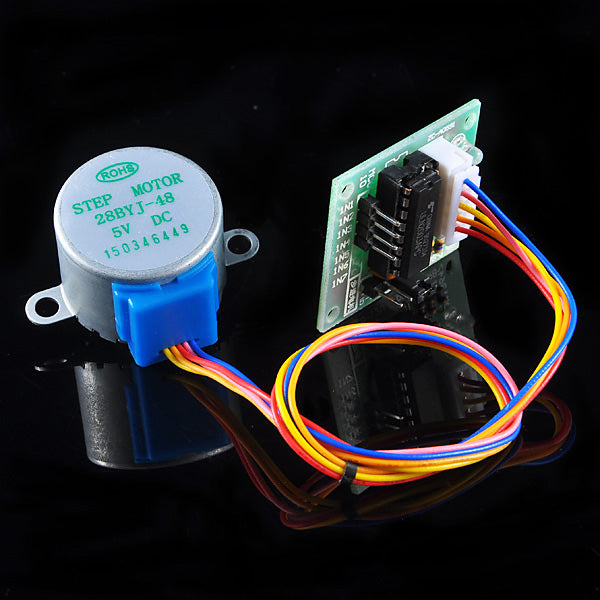 Stepper Motor with Driver (28BYJ-48 5V DC)
