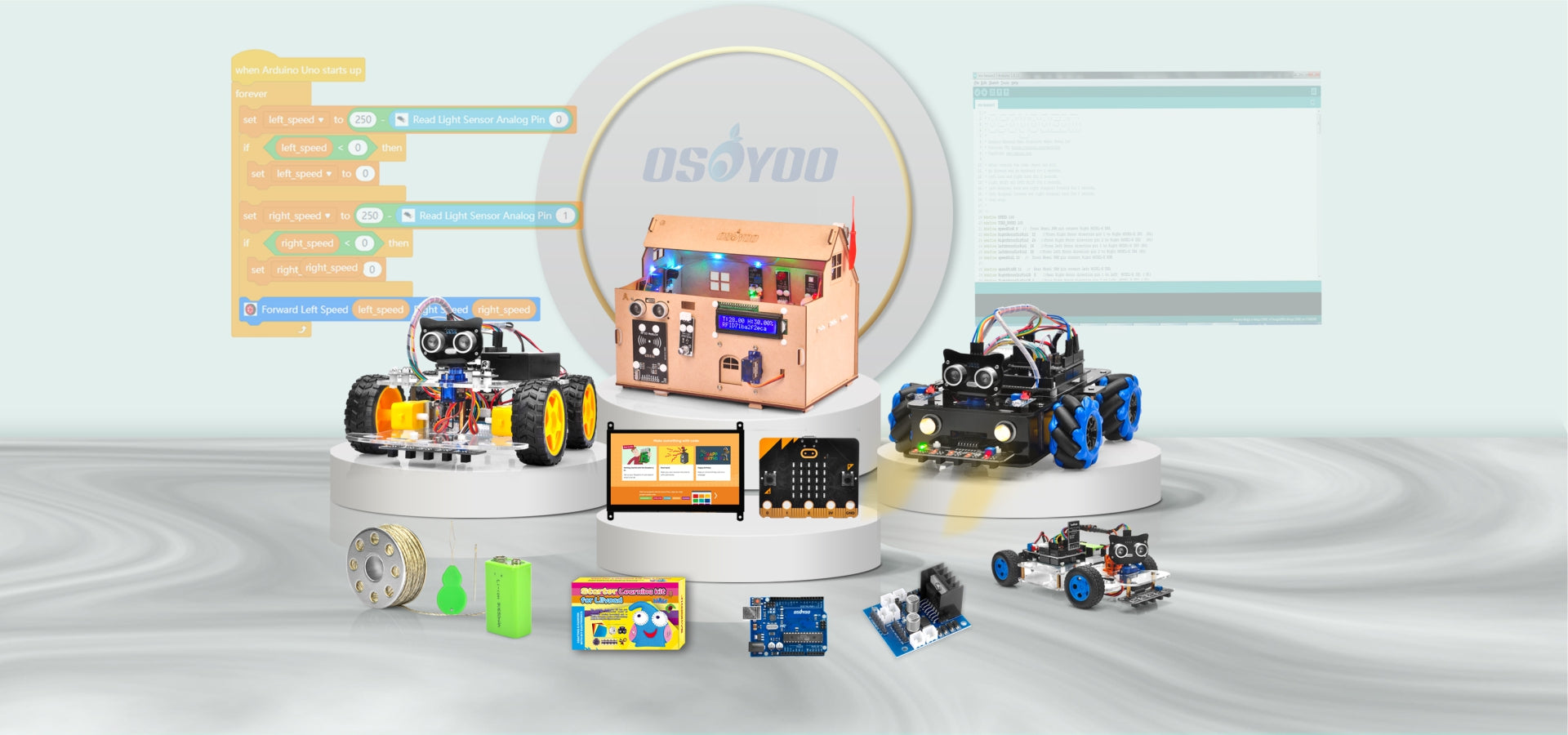OSOYOO smart robot car for Arduino