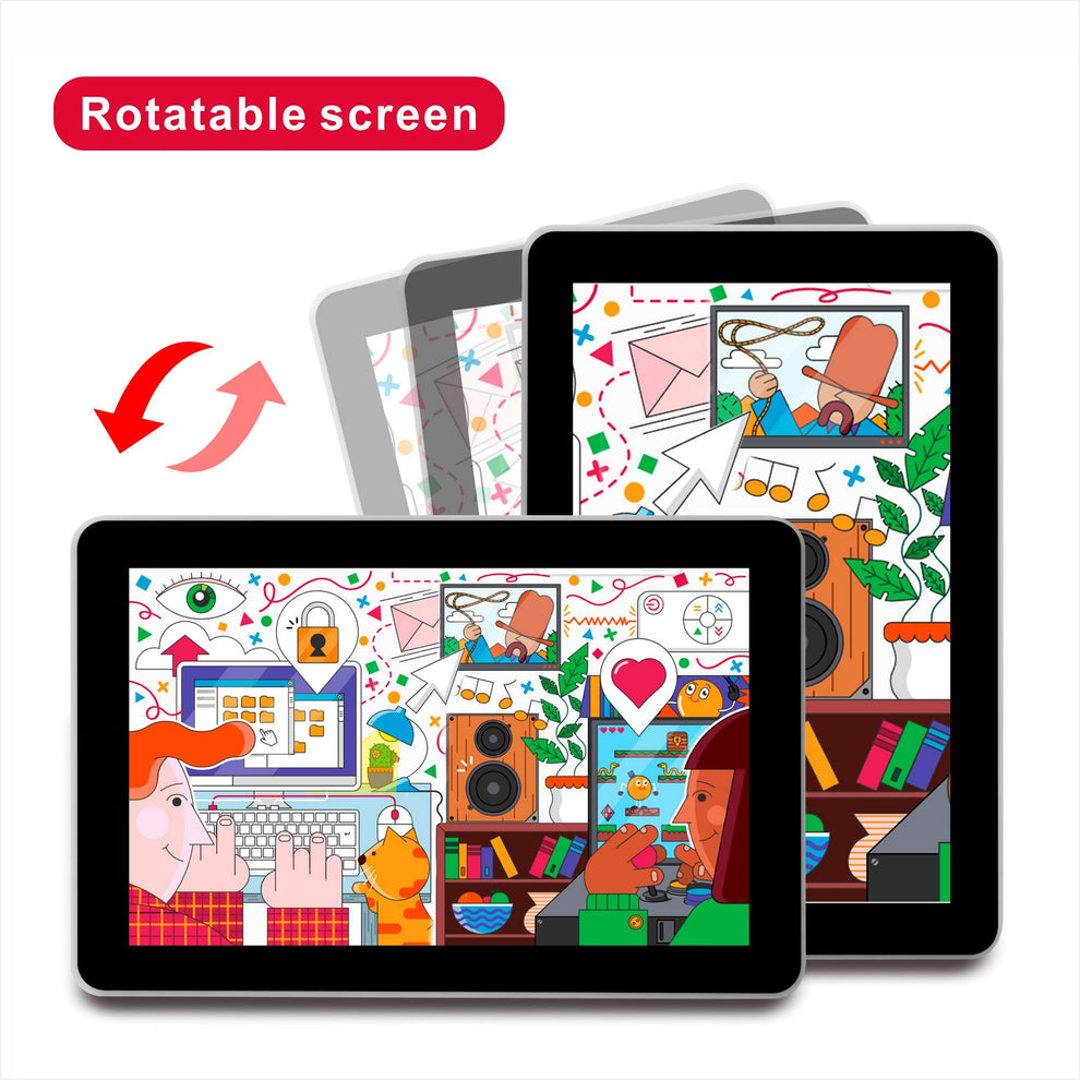 10.1″ MIPI DSI Touch Screen for Raspberry Pi 5/4/3/2, IPS 800×1280
