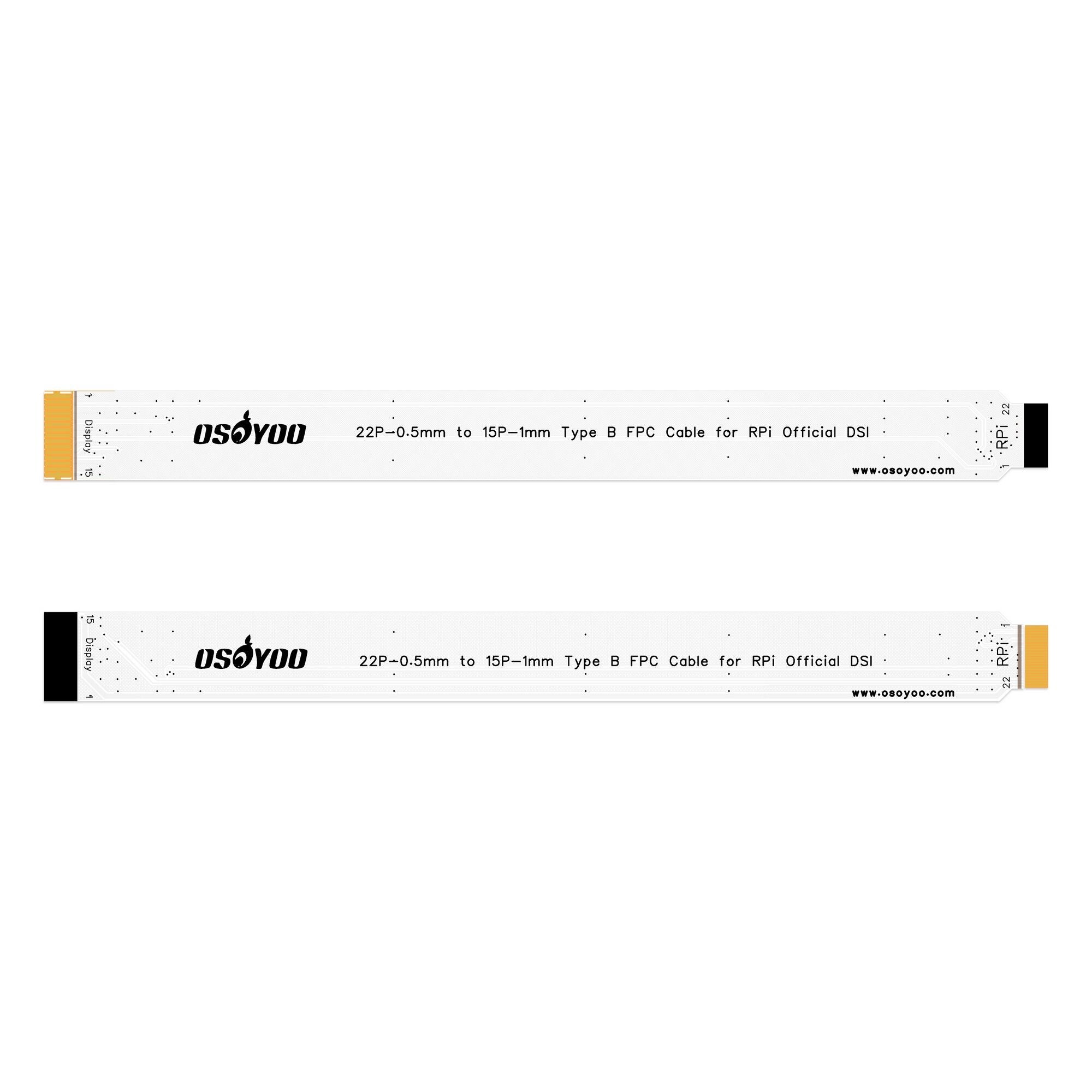 FPC Flex extension cable for DSI screen to Raspberry Pi 5