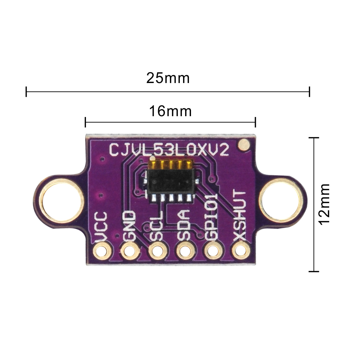 VL53L0X Laser Ranging Sensor Module