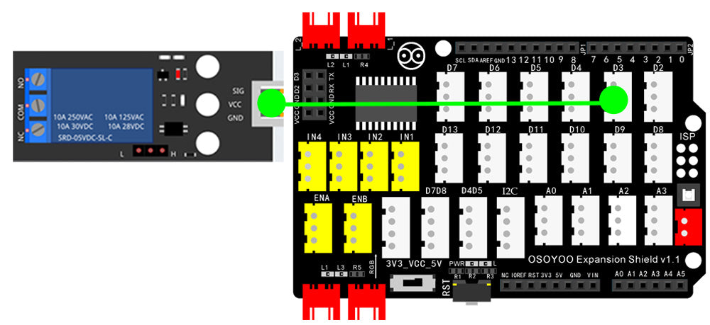 channel Relay module Arduino Raspberry Pi