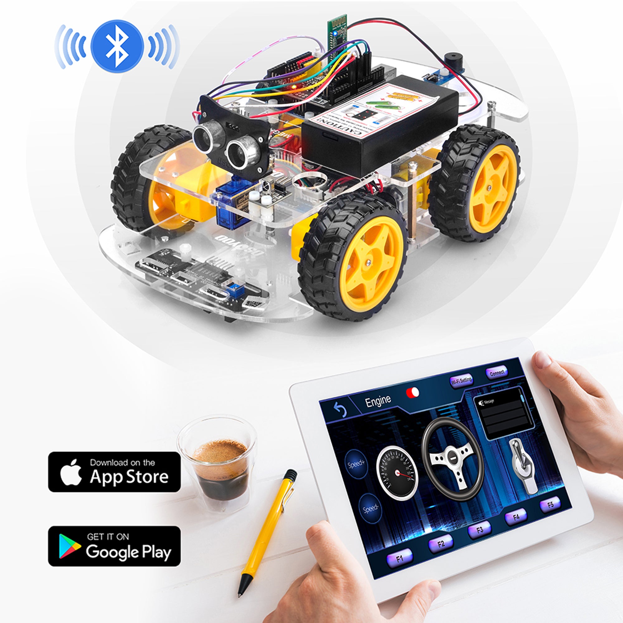 OSOYOO Robot Car for Arduino